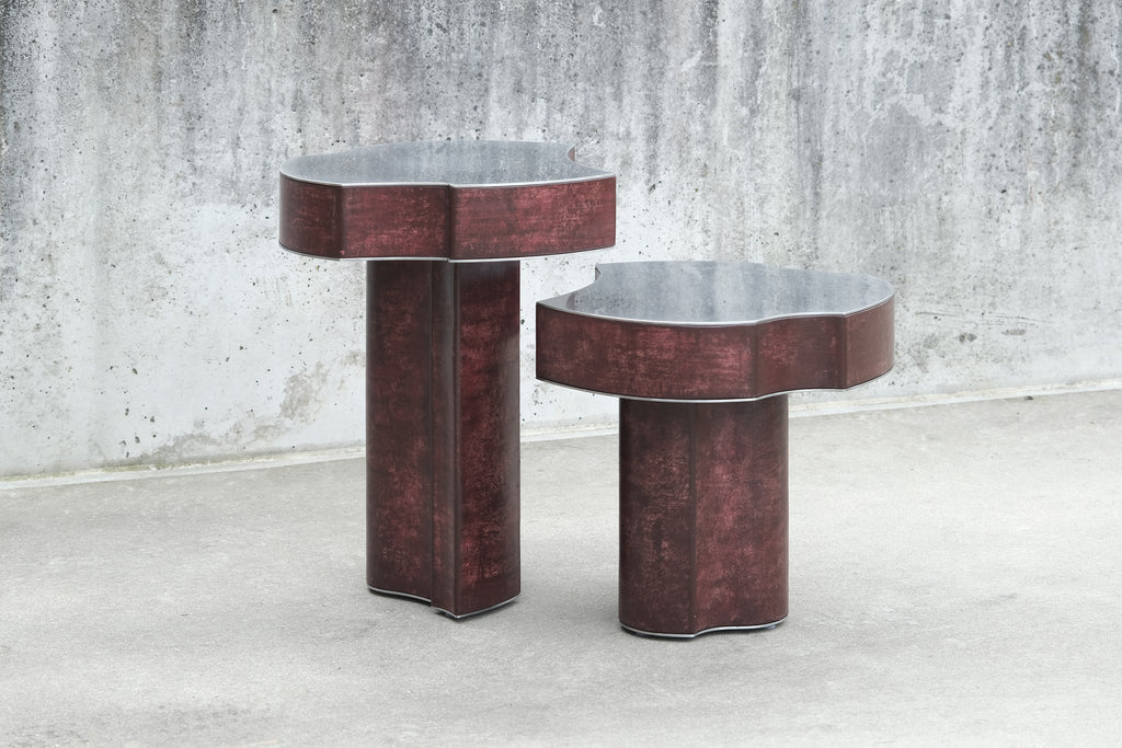 Fragment Side Table Bordeaux Large – Objects With Narratives