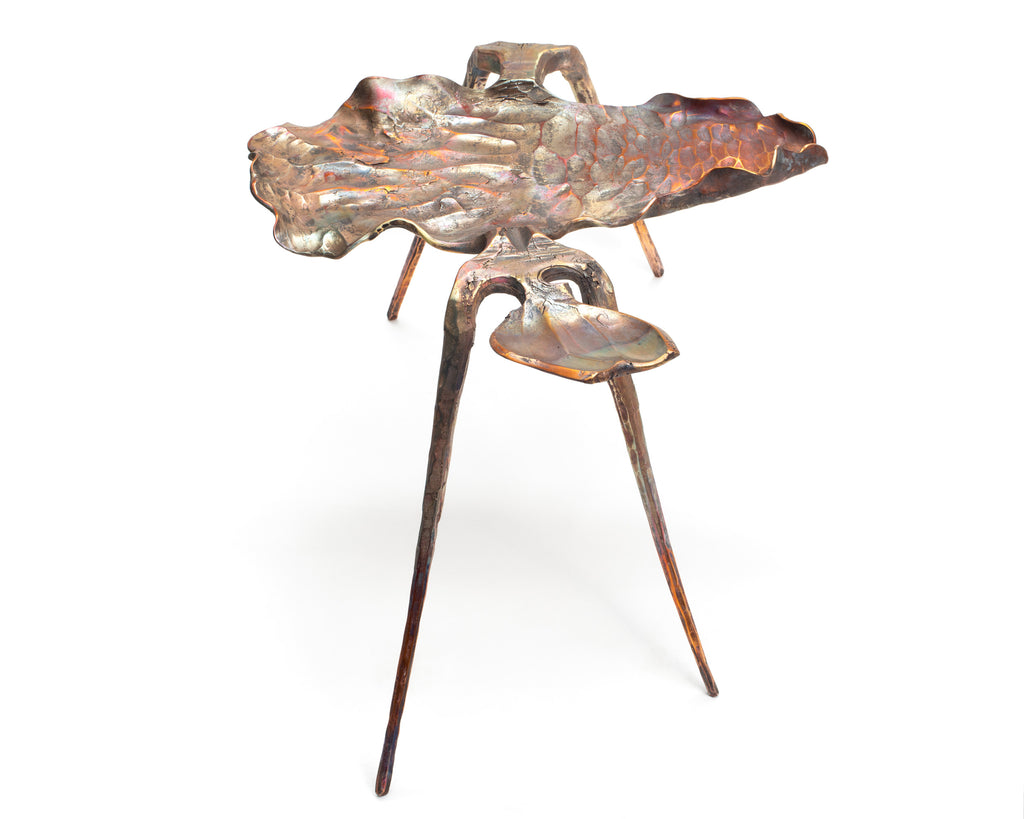 Forged Bronze Side Table 2 – Objects With Narratives
