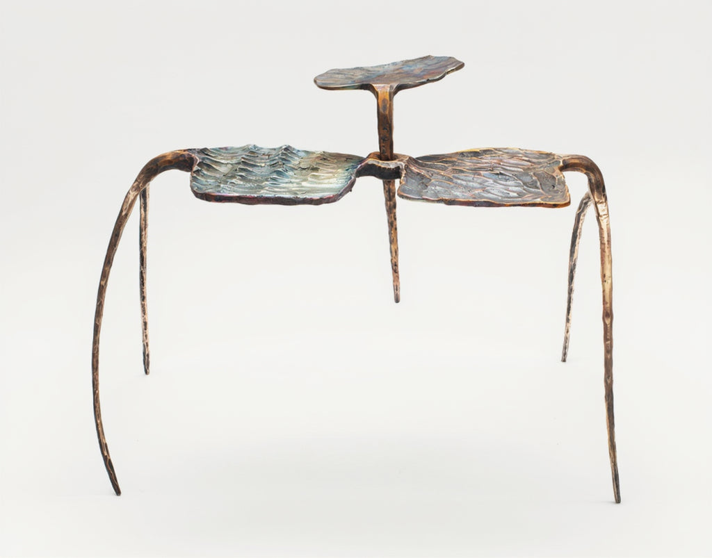 Forged Bronze Side Table 1 – Objects With Narratives