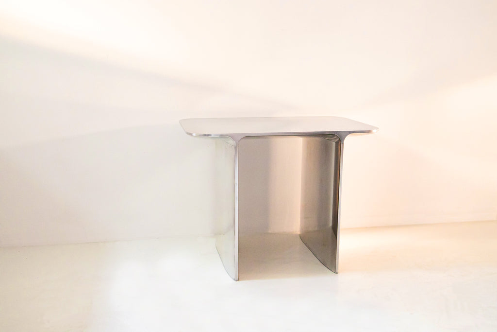 Shave Aluminium Side table – Objects With Narratives