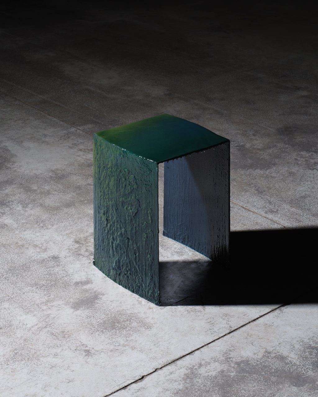 Metallic Seaweed Stool – Objects With Narratives