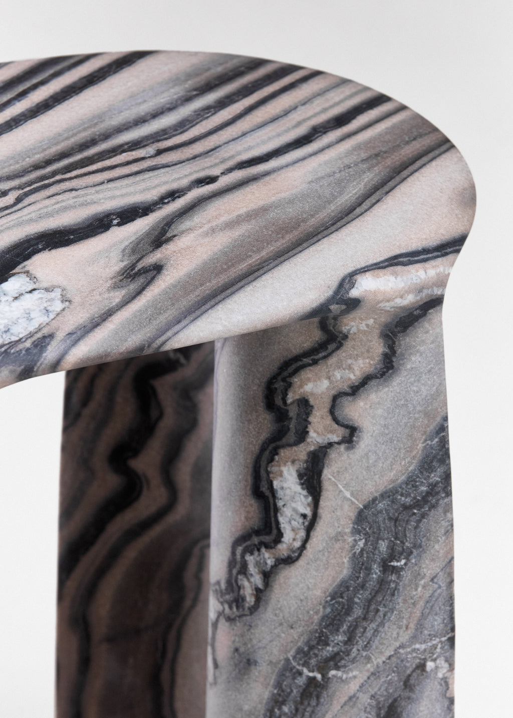 New Wave Stool - Marble – Objects With Narratives