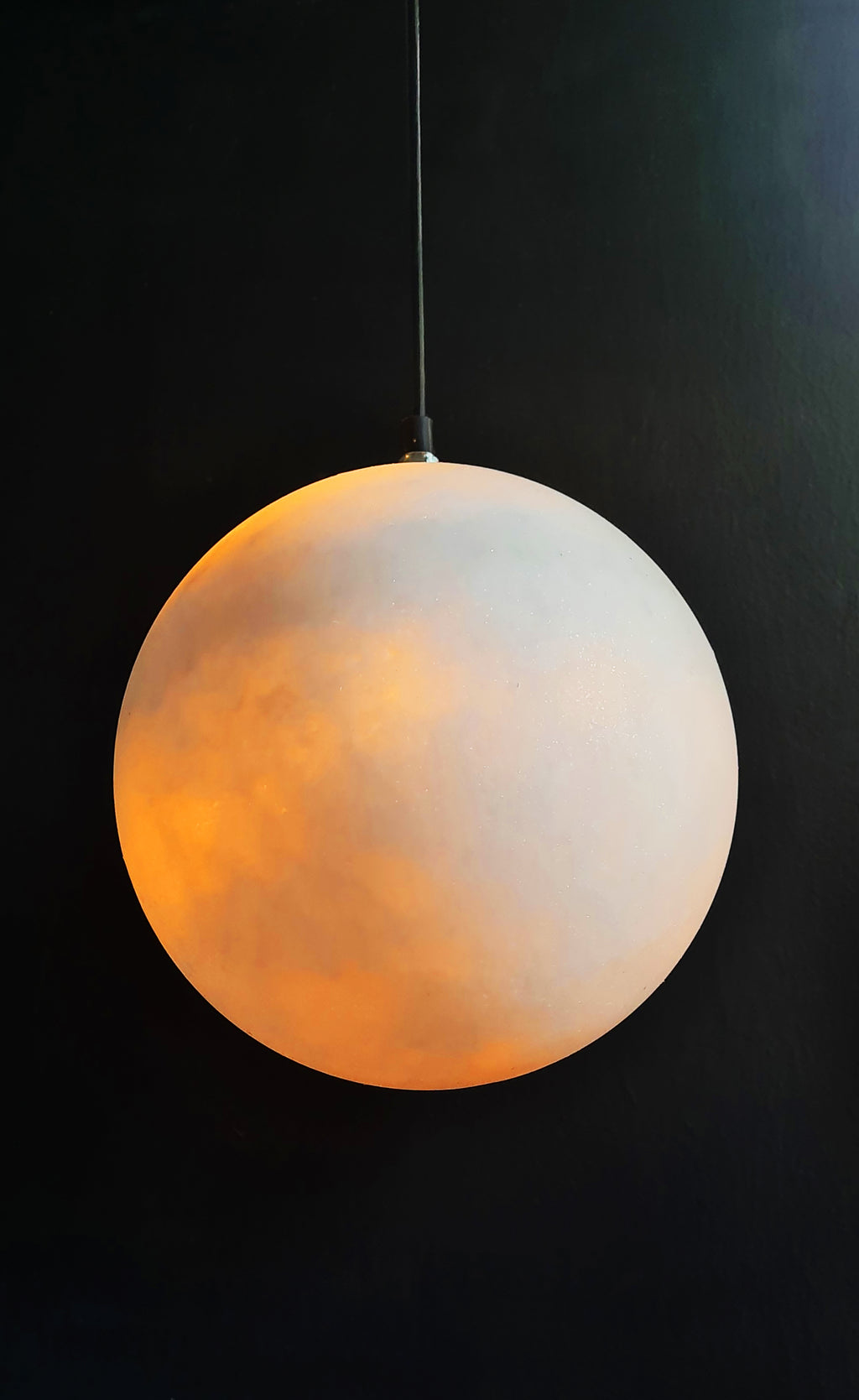 Marbled Salts Planet Lamp – Objects With Narratives