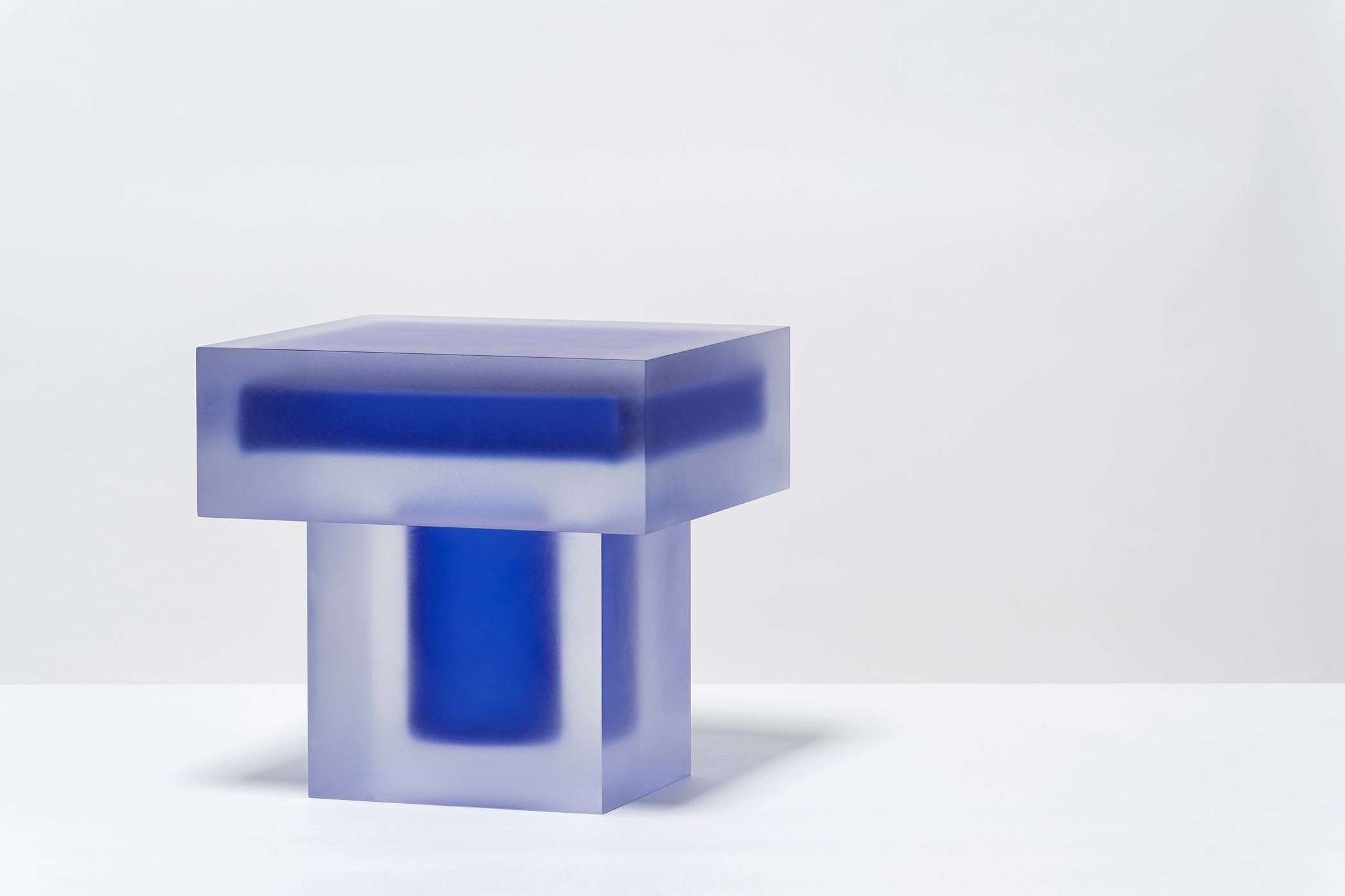 Blue Horizon Side Table – Objects With Narratives