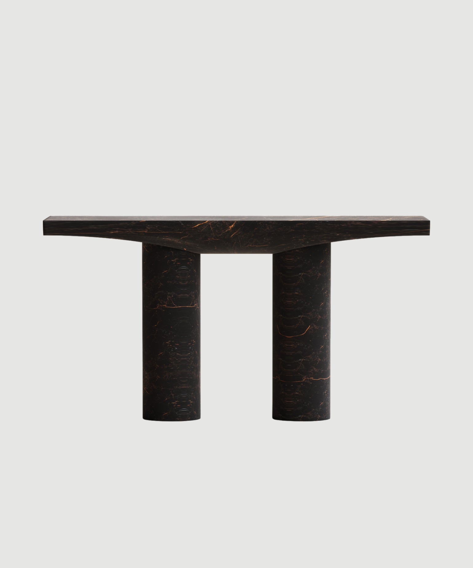 Abraccio Travertino Silver Dining Table – Objects With Narratives