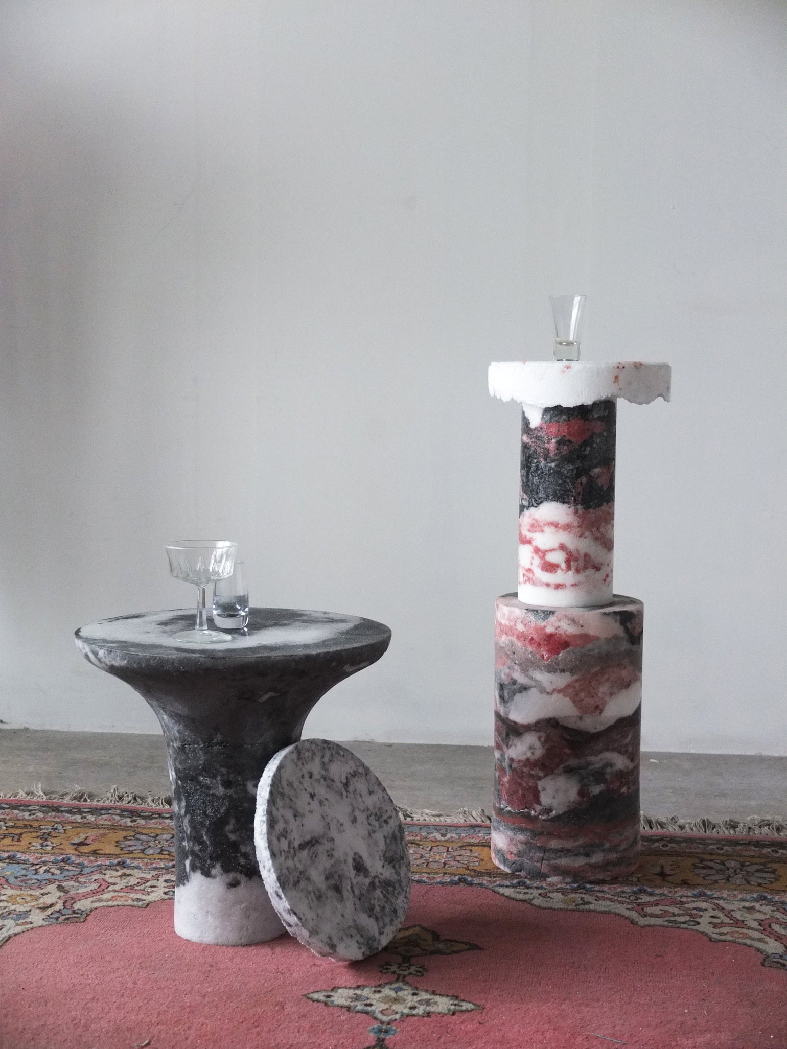 Marbled Salts Eclipse Lamp – Objects With Narratives
