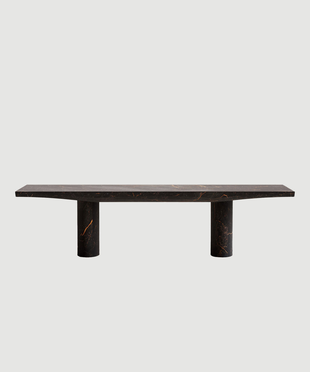 Abraccio Travertino Silver Dining Table – Objects With Narratives