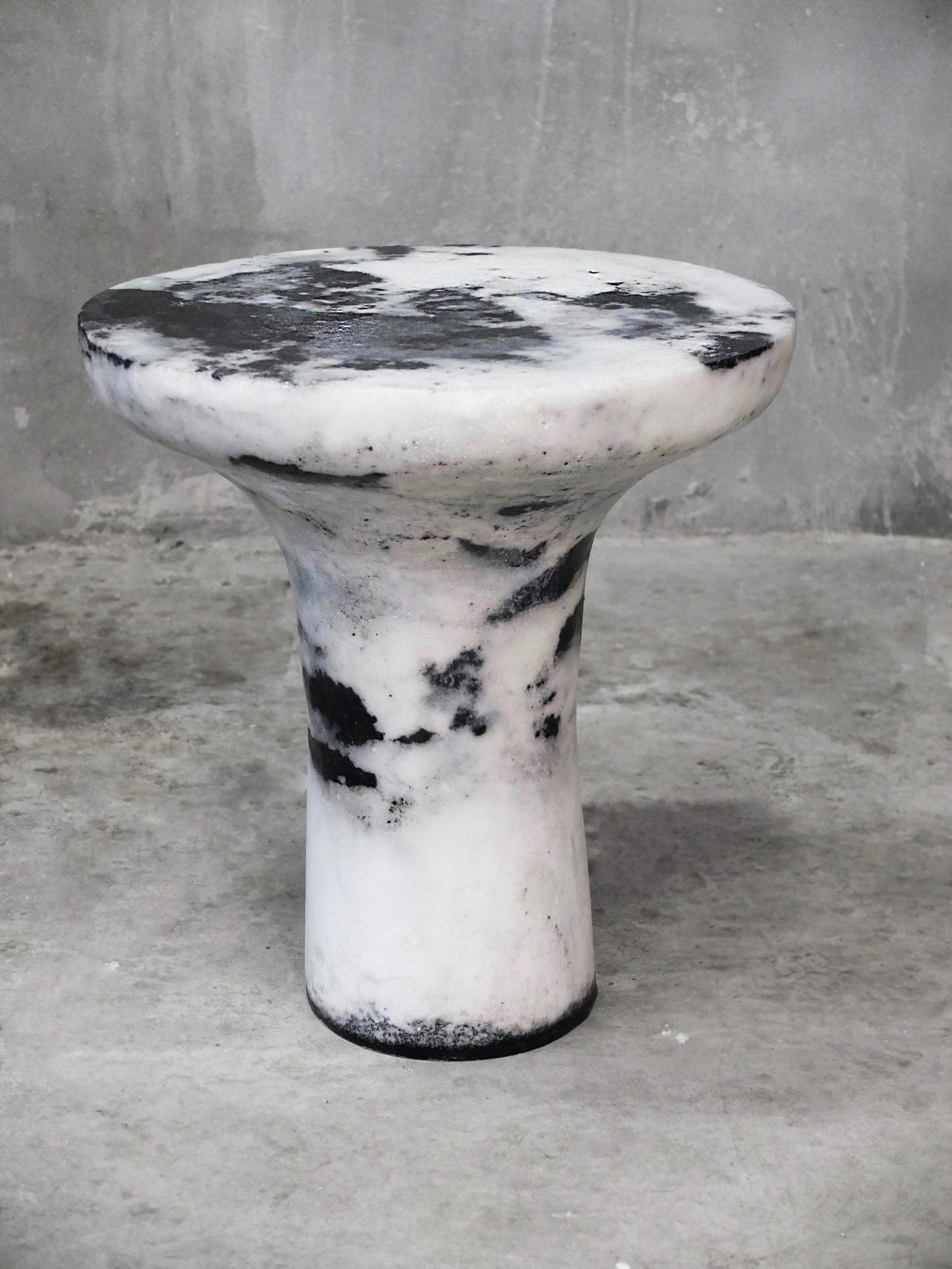 Marbled Salts T Stool – Objects With Narratives